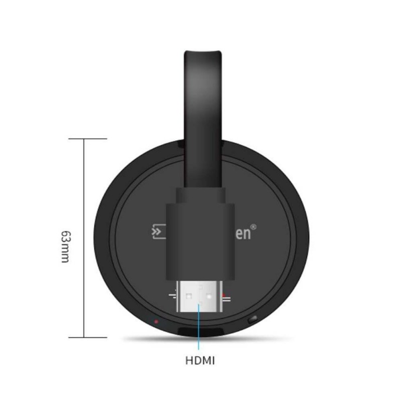Miracast 5GHz Wireless HDMI Dongle for TV 4K MiraScreen G7 Plus