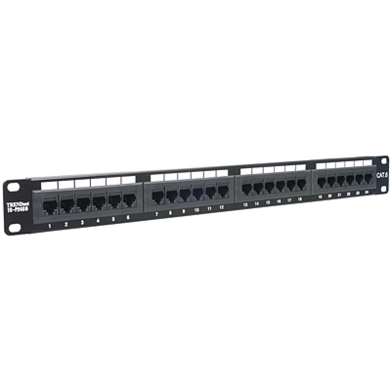 Patch Panel Cat6 Unshielded TRENDnet 24-port | Unique Gadget in bd
