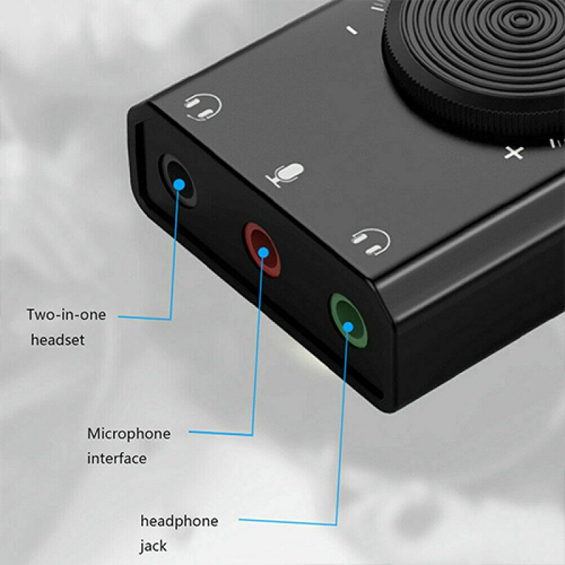 Orico Multifunction USB External Sound Card SC2 - Sound Card - Audio/Video