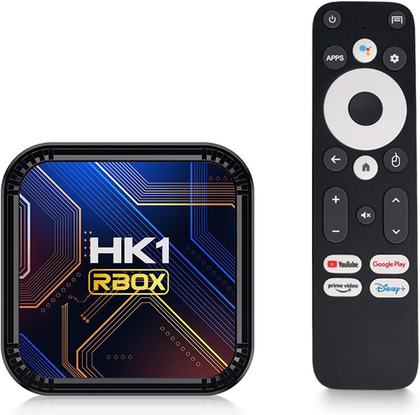 Android TV Box 4/64GB HK1 RBOX K8S Android 13 8K Voice Support - Audio ...